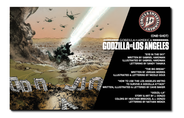 Preview IDW’s GODZILLA vs. AMERICA: Los Angeles #1 (One-Shot)