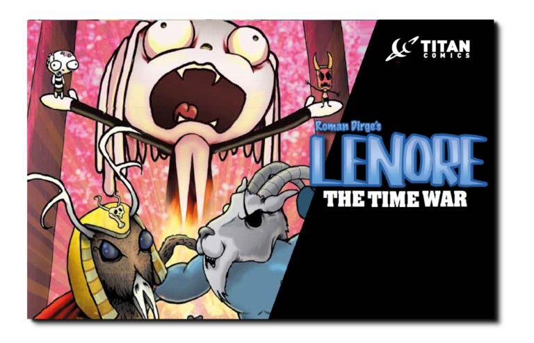 It’s an Epic, Senses-Shattering Conclusion in LENORE: The Time War #3