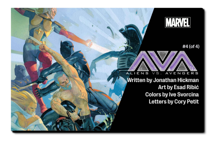 The Sinister Plot is Revealed in ALIENS vs. AVENGERS #4